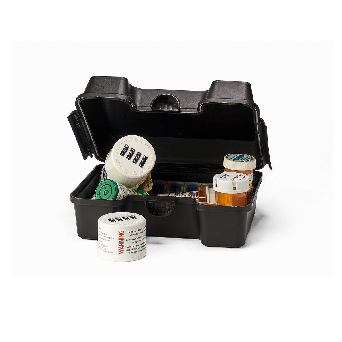 Monster Jr Pill Dispenser with Compartment Labels – Pill Thing