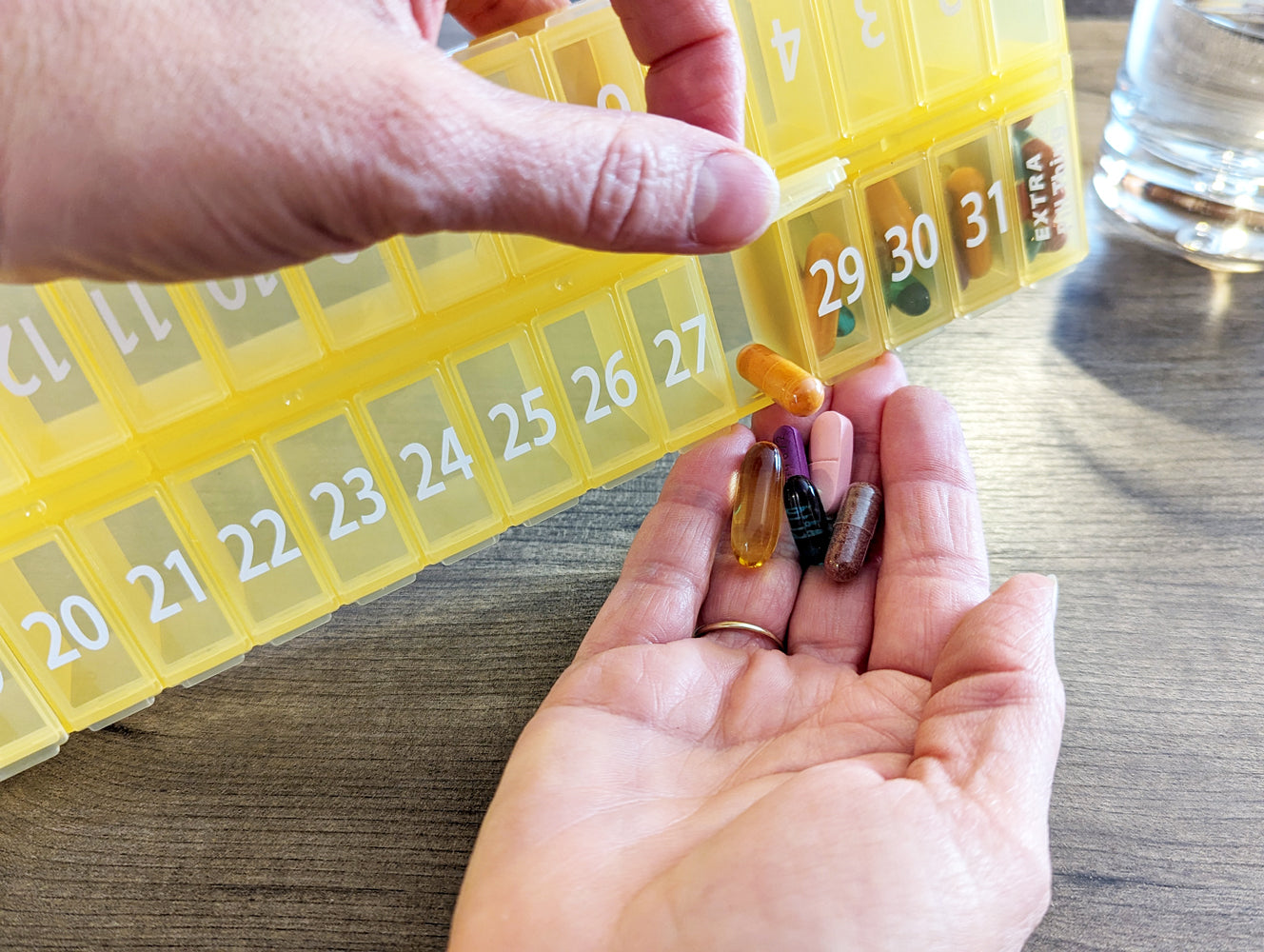31 Day Monthly Pill Planner - Item 310 & 310B – Pill Thing