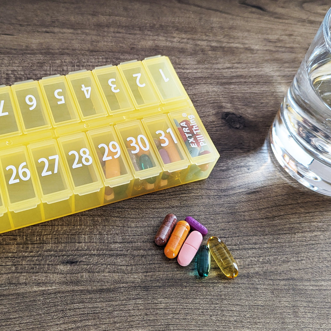 31 Day Monthly Pill Planner - Item 310 & 310B – Pill Thing